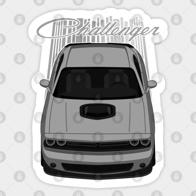 Challenger RT Shaker - Silver - Silver Shaker - Sticker | TeePublic