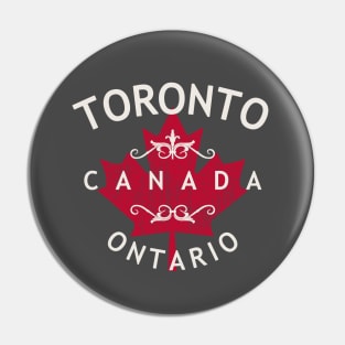 Toronto Canada Canadian Flag Pins and Buttons for Sale | TeePublic