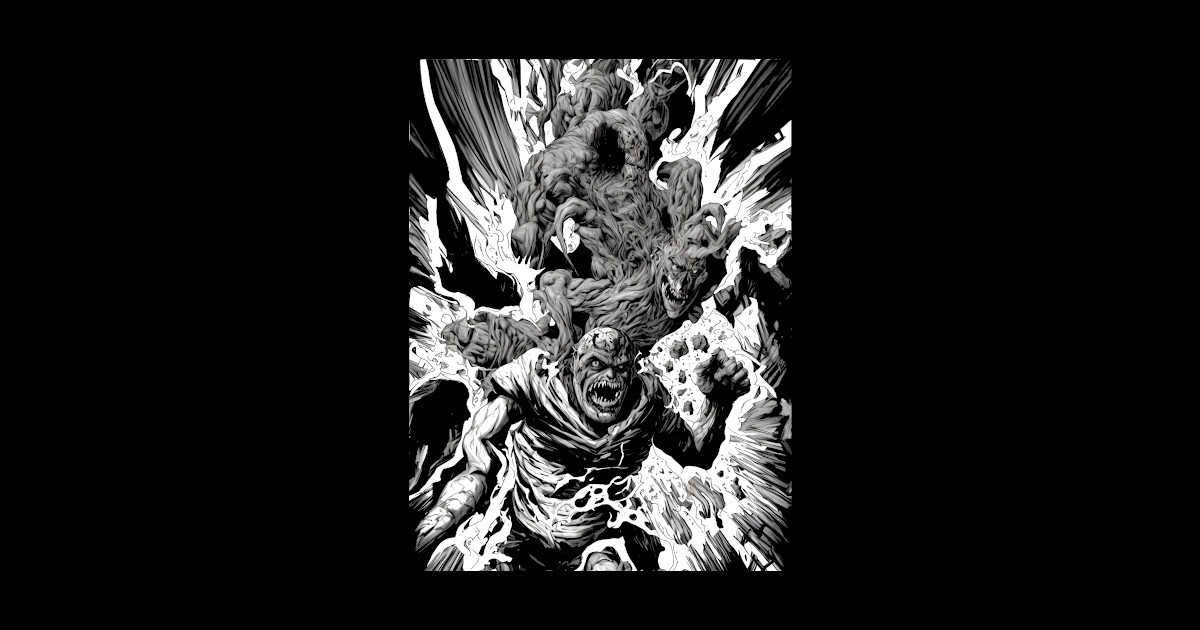 Demons escaping hell - Demons - Sticker | TeePublic