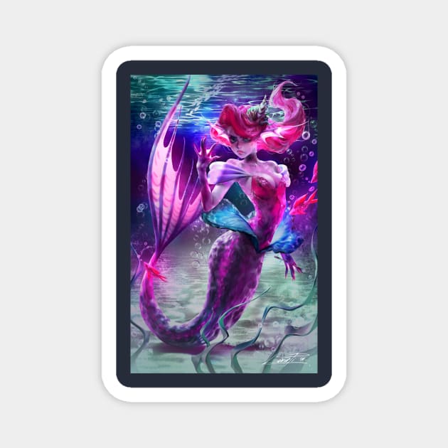 Dark Ariel fanart - Dark Ariel - Magnet | TeePublic