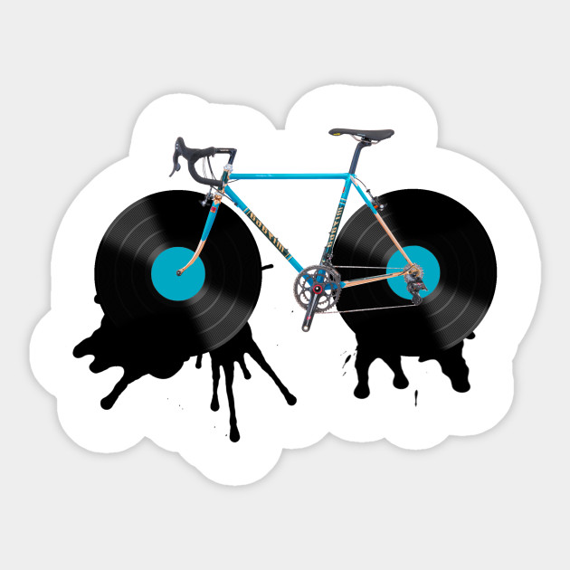 bicycle - Cute - Sticker | TeePublic