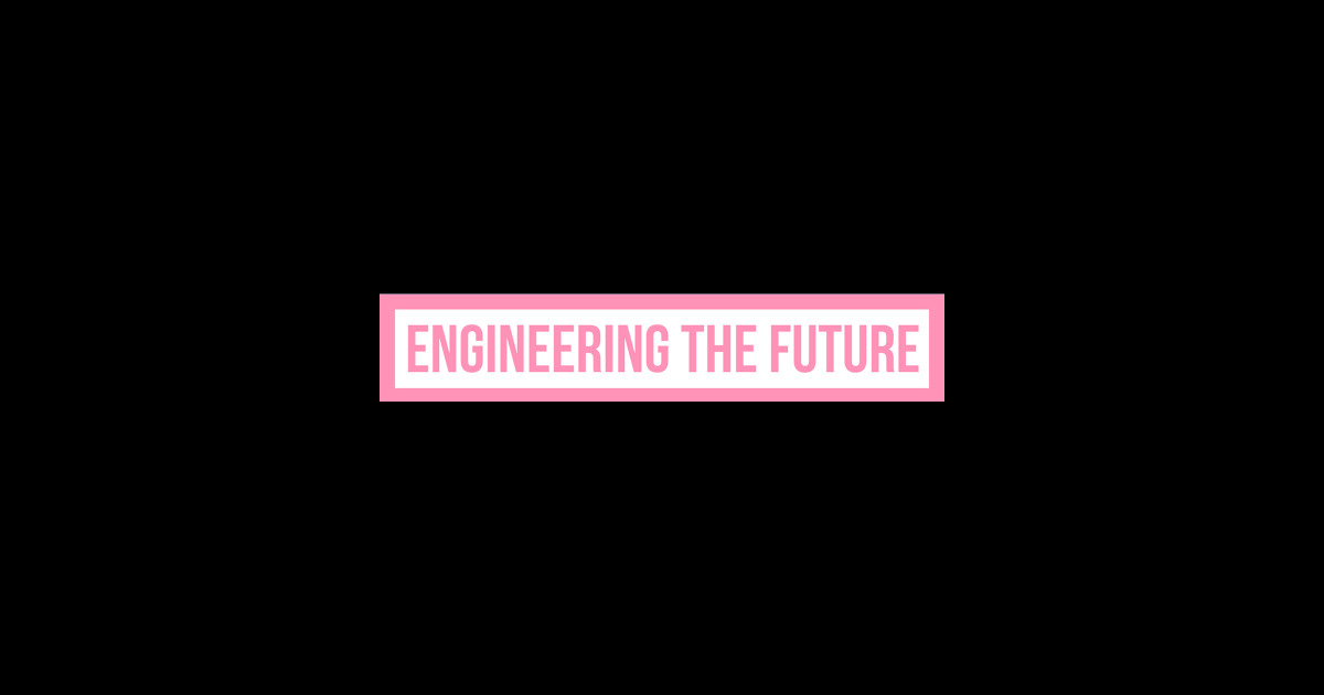engineering queen dark pink - Engineering The Future - Sticker | TeePublic