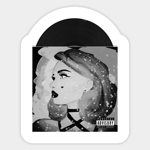 Vinyl Cover Art - Vinyl Cover - Sticker | TeePublic