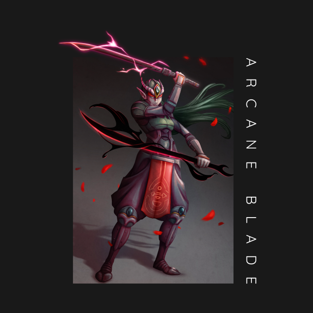 Dual Arcane Blade - Dnd - T-Shirt | TeePublic