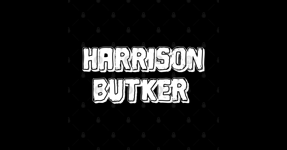 Harrison butker kansas city helmet font - Harrison Butker - Sticker ...