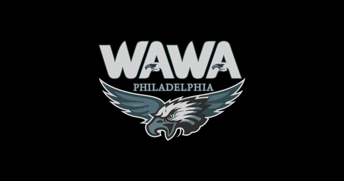 wawa the eagles / fan art - Wawa Eagles - Sticker | TeePublic