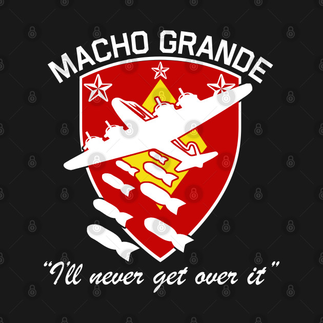 Macho Grande Patch - Airplane - T-Shirt | TeePublic