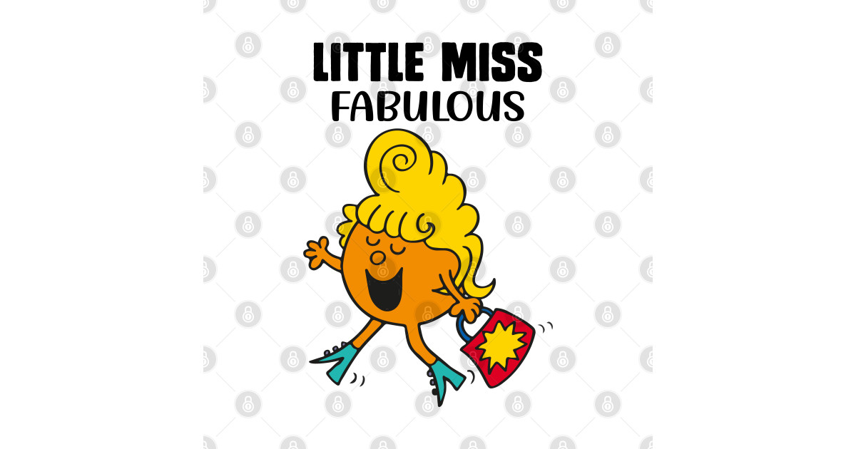 LITTLE MISS FABULOUS - Little Miss - T-Shirt | TeePublic
