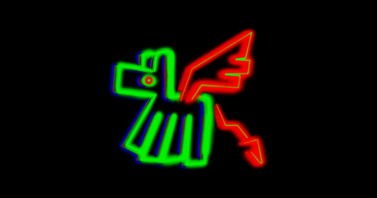 NEON DOG - Dogs - Sticker | TeePublic
