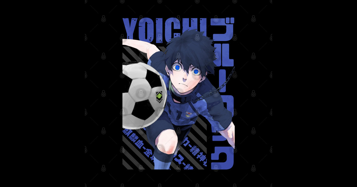 Blue Lock - Yoichi Isagi #01 - Football - Sticker | TeePublic