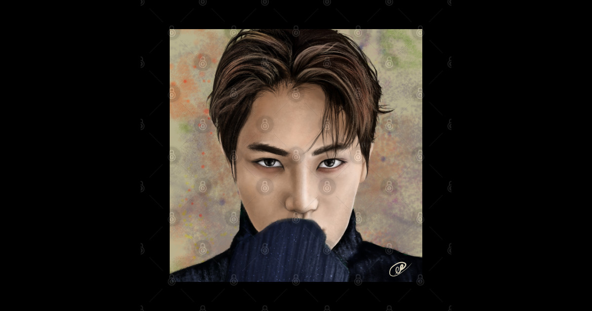 Kai (EXO) - portrait - Kai - Sticker | TeePublic