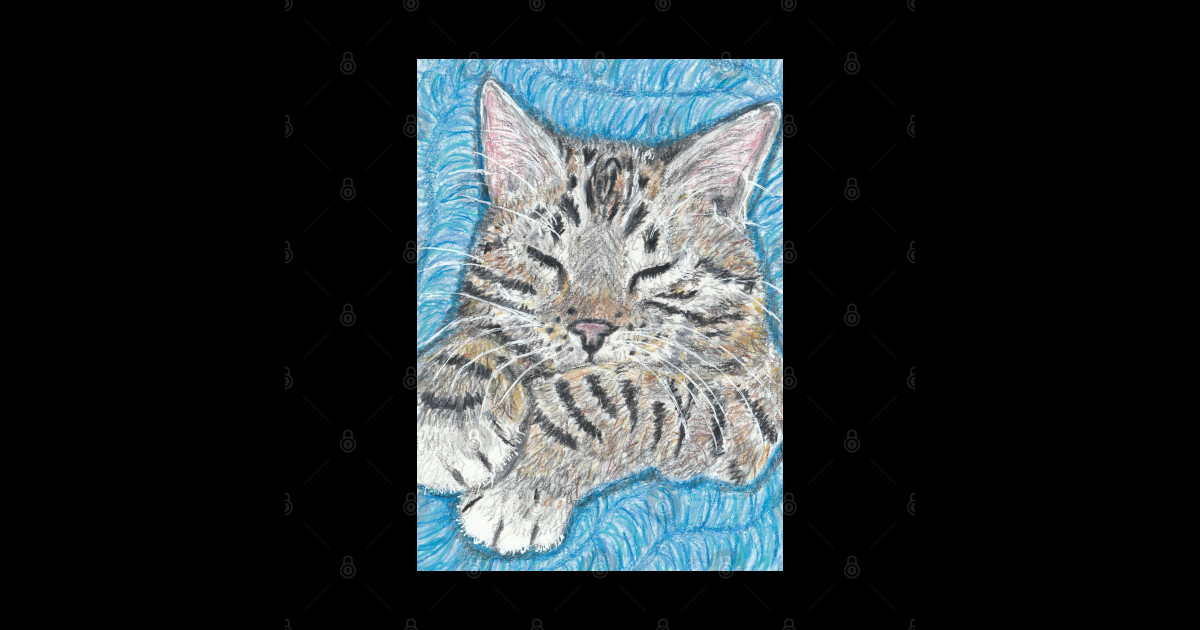 Tabby cat - Tabby Cat - Sticker | TeePublic