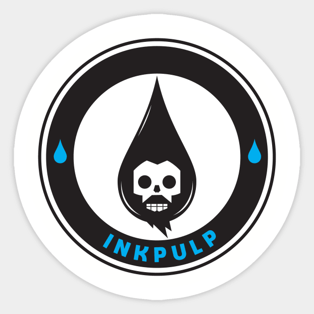 Circular Inkpulp Logo - Inkpulp - Sticker | TeePublic