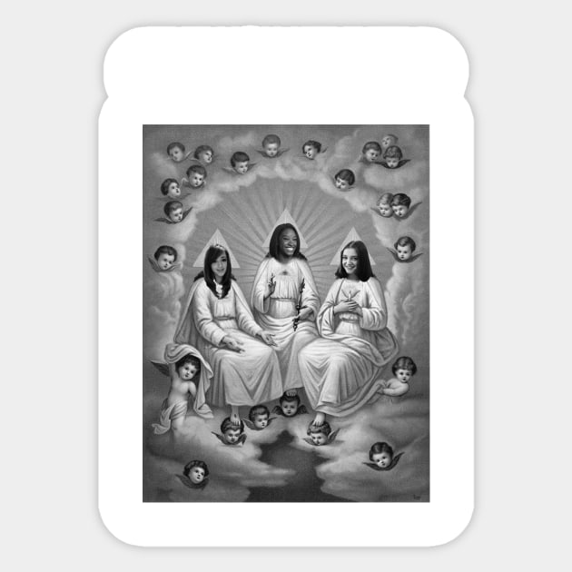 The Holy Trinity - Sticker | TeePublic