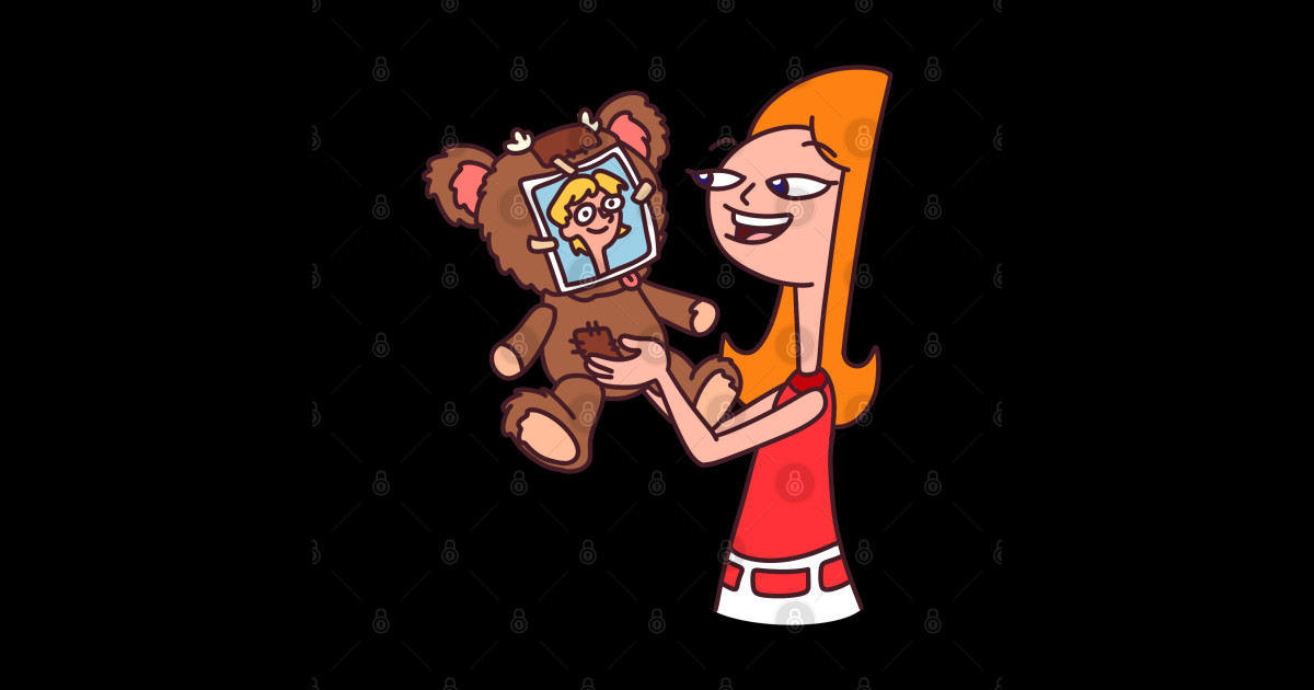 Candace Teddy Bear - Candace Teddy Bear - Sticker | TeePublic