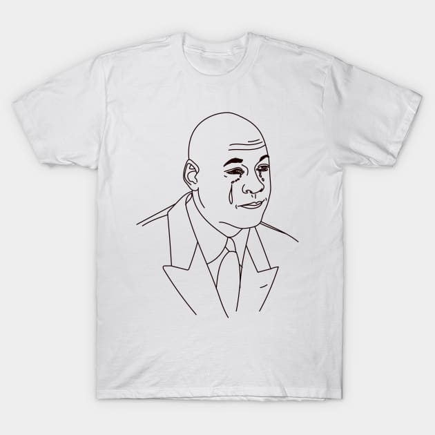 Crying Michael Jordan Meme - Michael Jordan - T-Shirt | TeePublic