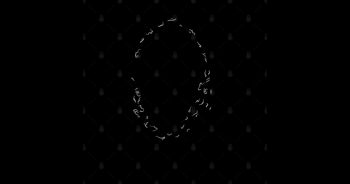 Requested art sample no color - Submitted - Sticker | TeePublic