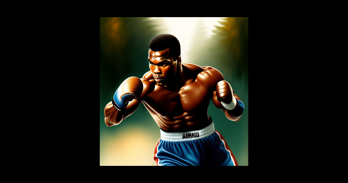 Muhammad Ali Boxing Pose - Muhammad Ali - Posters and Art Prints ...