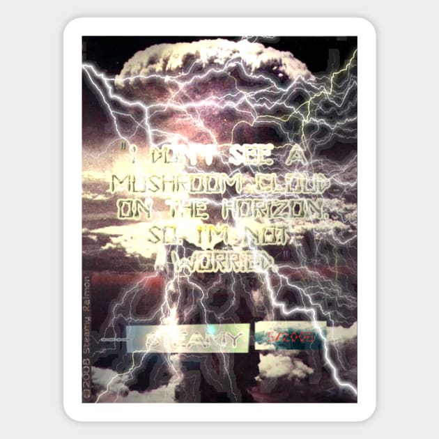 Atomic Bomb - Atomic Bomb - Sticker | TeePublic