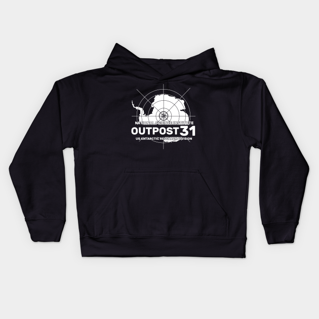 Outpost 31 Antarctic Research Division - The Thing - Kids Hoodie ...