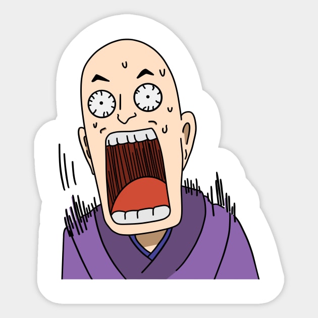 Anime Character is Shocked - Anime Manga Otaku Shock Japan - Sticker ...