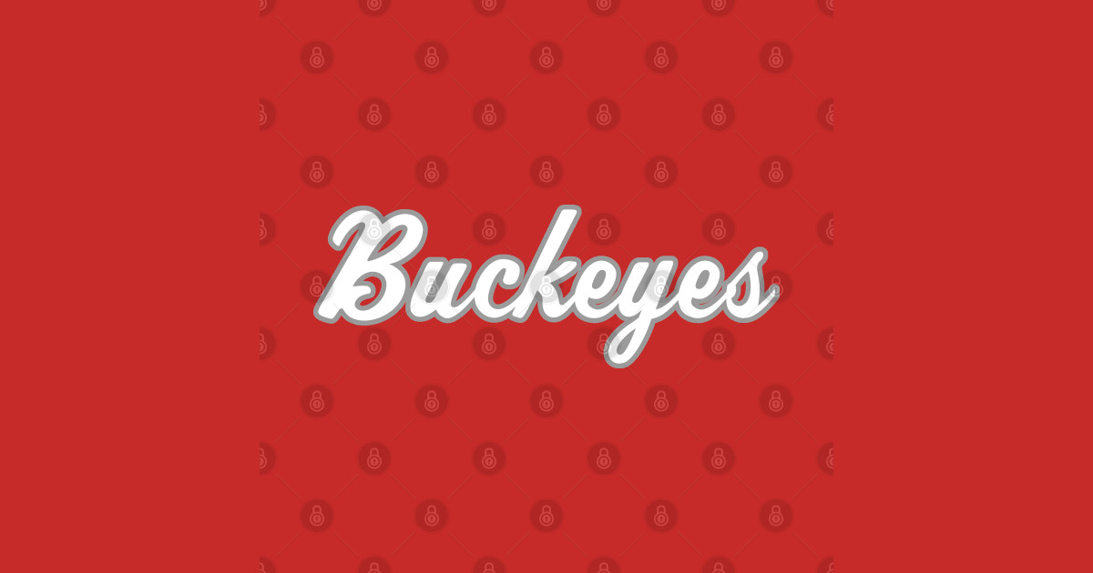 Buckeyes Script - Ohio State - T-Shirt | TeePublic