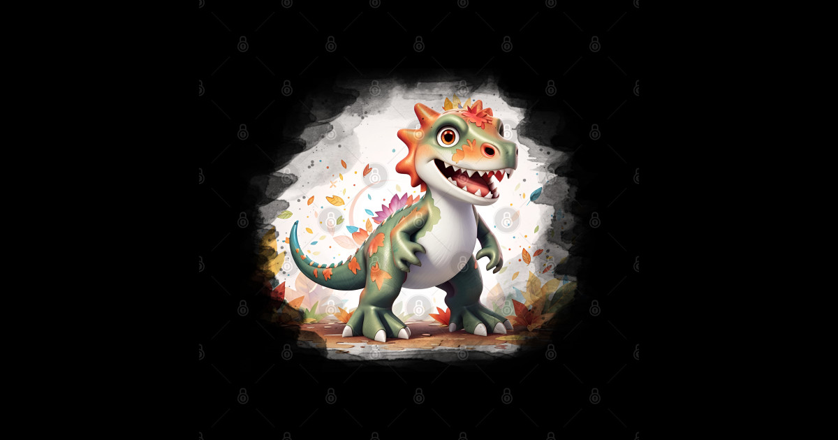 Cute Velociraptor Raptor Dinosaur - Dinosaurs - Posters and Art Prints ...