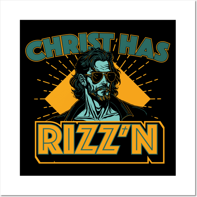 Sexy Jesus Christ Has Rizz'n Risen // Rizz Jesus // Funny Christian ...