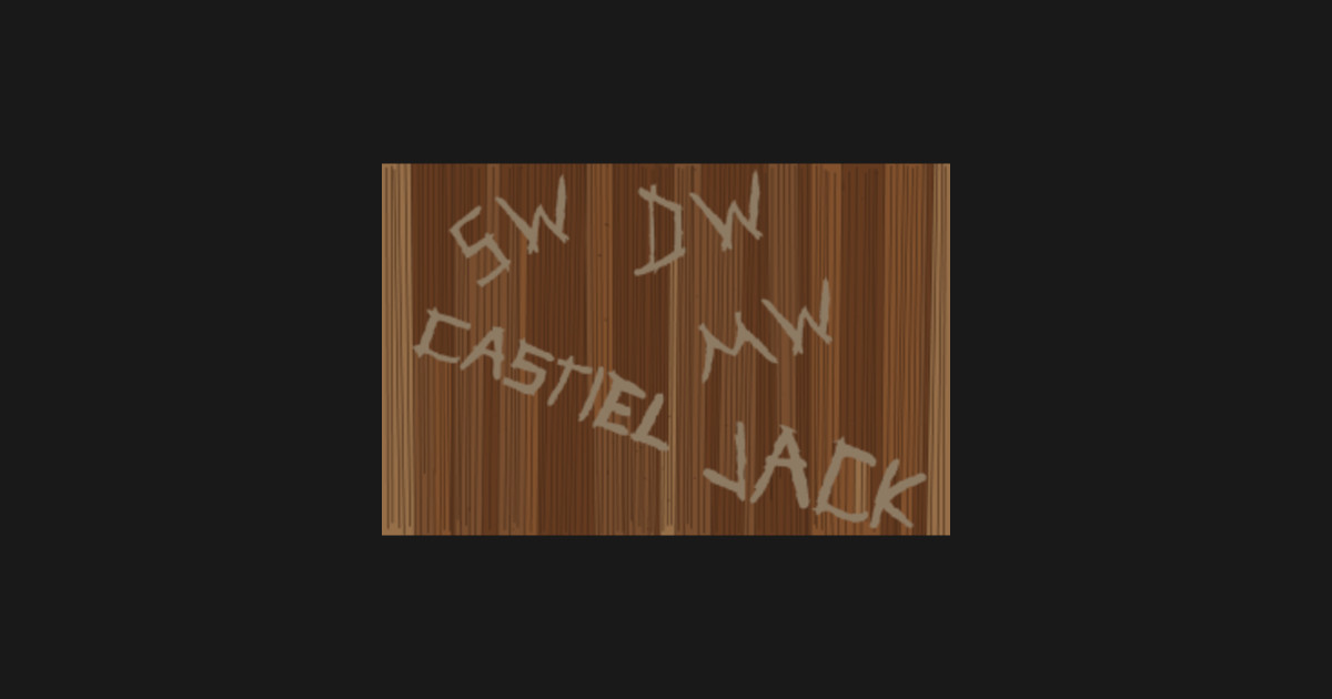 supernatural table carving (wood backround) - Supernatural Sam Dean ...