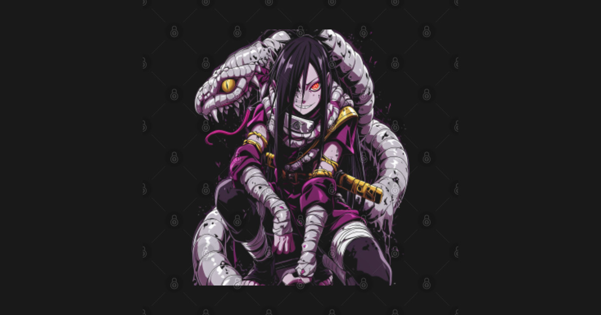 orochimaru - naruto - Naruto - T-Shirt | TeePublic