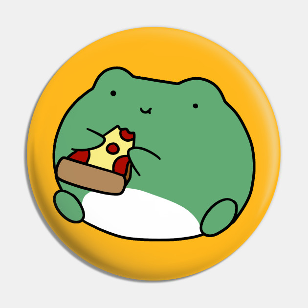 frog pizza cute