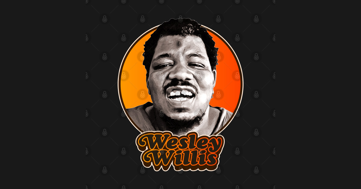 Retro Wesley Willis Tribute - Wesley Willis - T-Shirt | TeePublic
