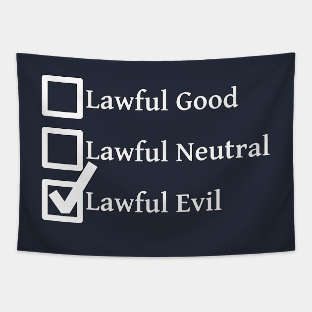 Lawful Evil DND 5e Pathfinder RPG Alignment Role Playing Tabletop RNG ...