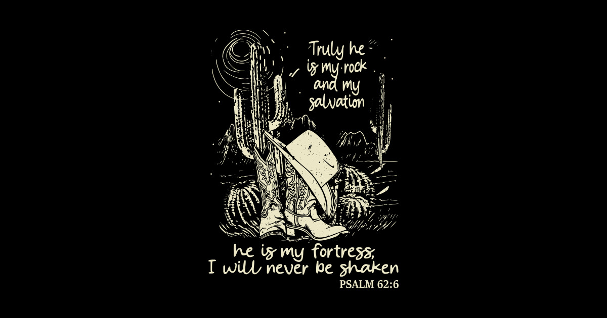 Truly He Is My Rock And My Salvation He Is My Fortress I Will Never Be ...