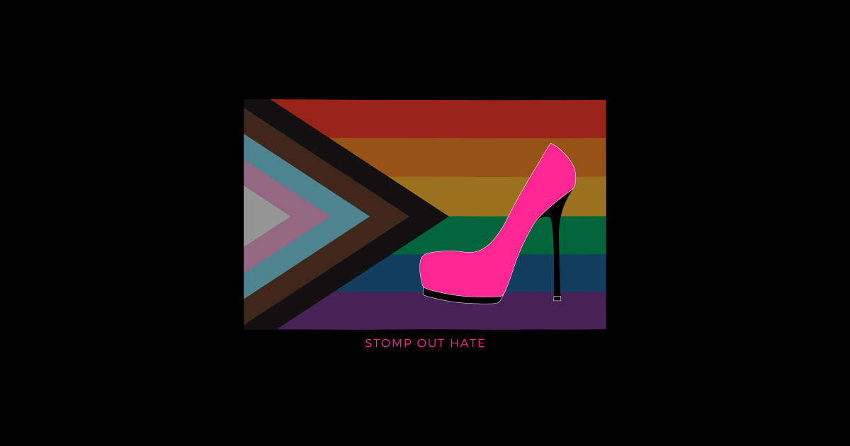 Stomp Out Hate - Lgbtq - Sticker | TeePublic