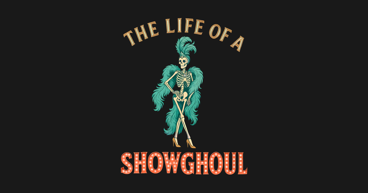 The Life Of A Showghoul Halloween Show Skeleton - Retro Halloween ...
