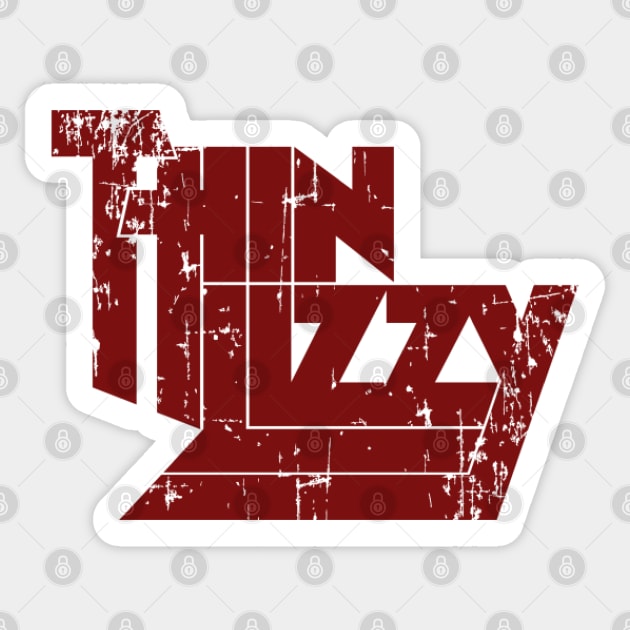 Thin Lizzy Fanart - Thin Lizzy - Sticker | TeePublic