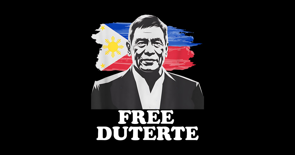 Free-Duterte - Free Duterte - Sticker | TeePublic
