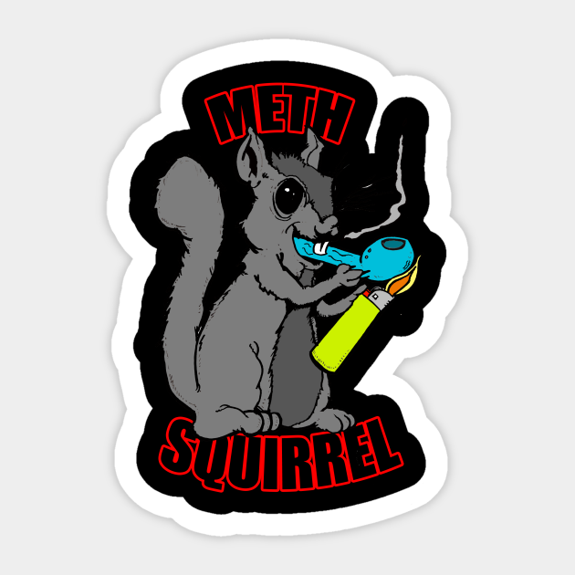 Alabama Meth Squirrel - Meth Lab - Sticker | TeePublic