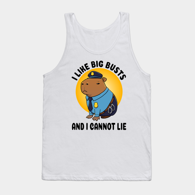I like big busts and I cannot lie Capybara Police - Funny Capybara ...