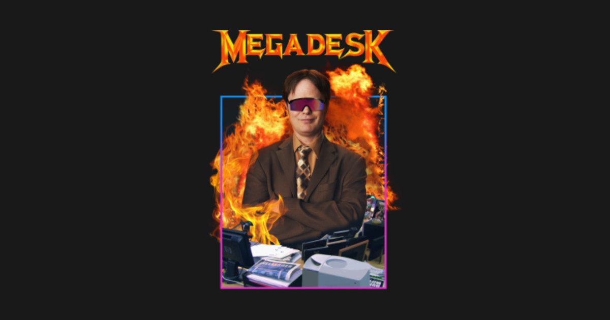 Megadesk! - The Office - T-Shirt | TeePublic