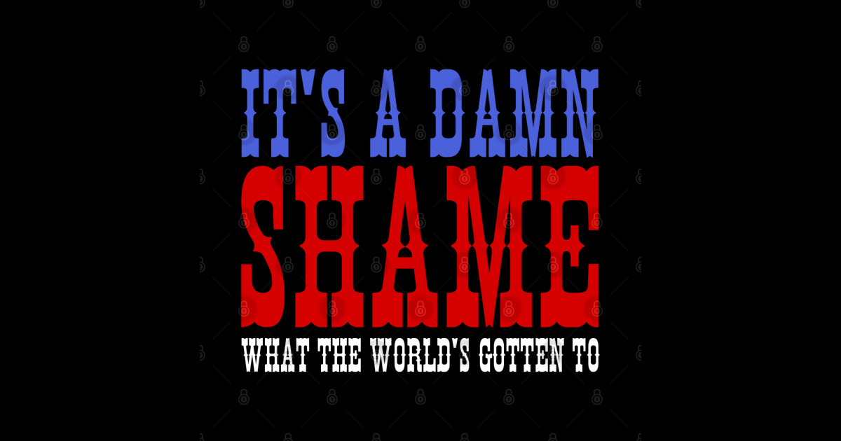 It's a damn shame what the world's gotten to - Oliver Anthony - Sticker ...