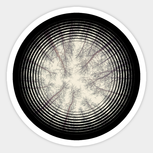 Cosmic Ripples - Trees - Trees - Sticker | TeePublic