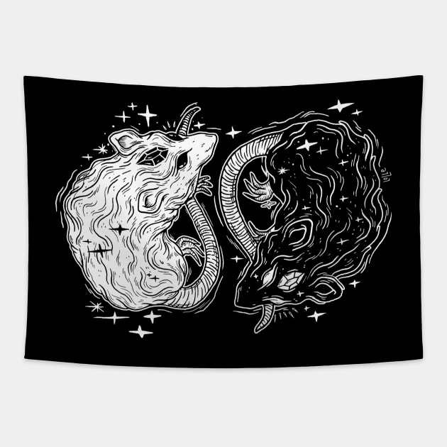 MYSTICAL RATS - Rat - Tapestry | TeePublic
