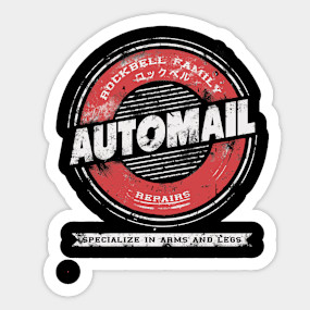 Rockbell Automail - Alphonse - T-Shirt | TeePublic