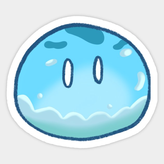 Hydro Slime - Genshin Impact Hydro - Sticker | TeePublic