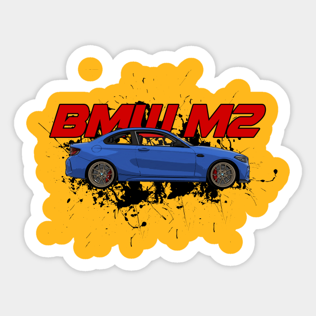 BMW M2 - Bmw - Sticker | TeePublic