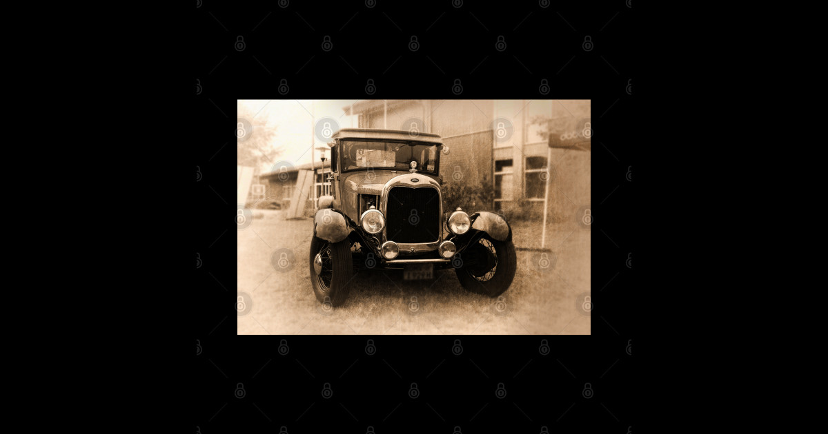 1929 ford, vintage - Ford Model A - Posters and Art Prints | TeePublic