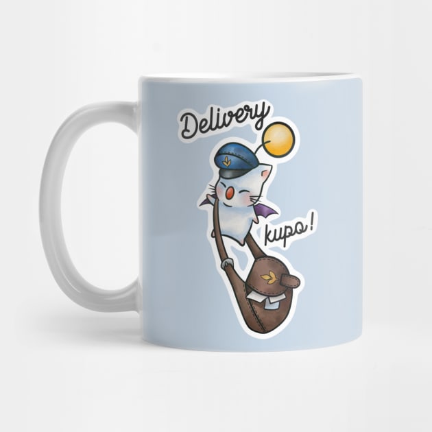Special delivery, kupo! Delivery moogle from Final Fantasy 14 art ...