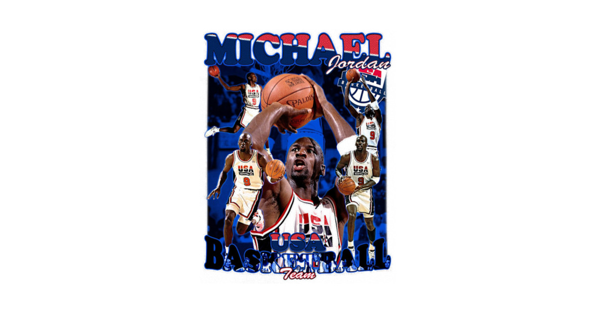 Michael Jordan Team USA - Michael Jordan - T-Shirt | TeePublic